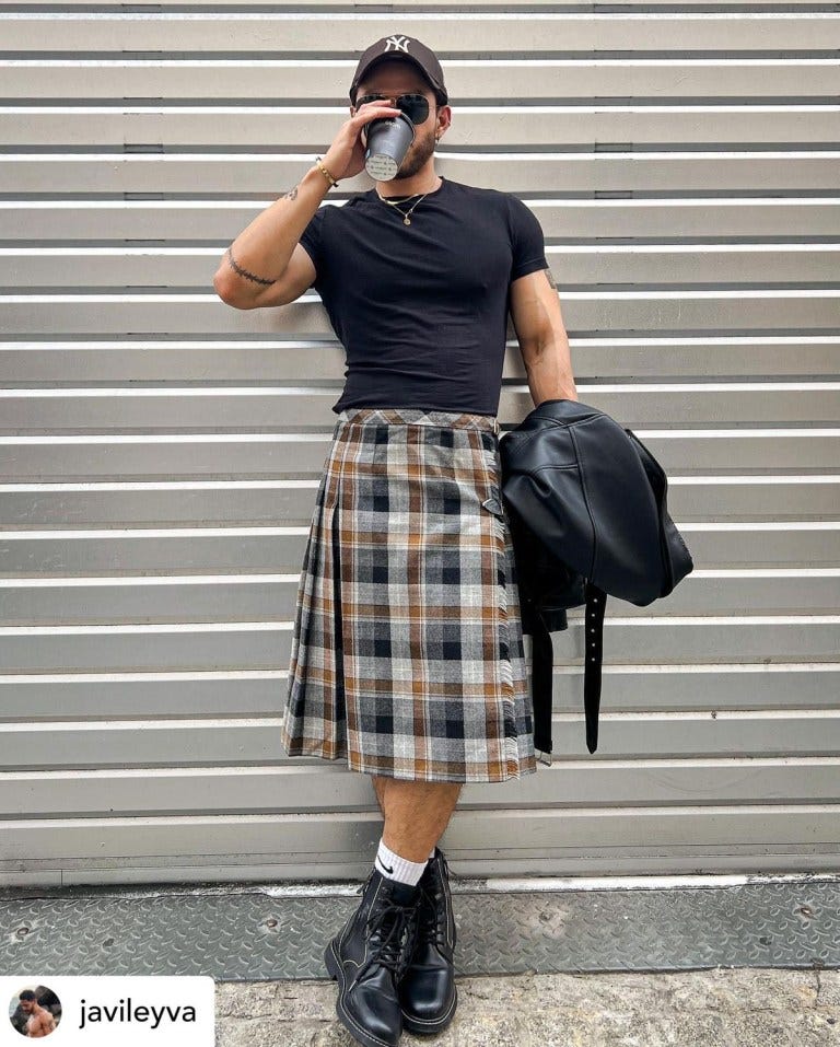 How To Dress Masculinely in a Skirt: Part 1 | by Alex Seifert | Medium