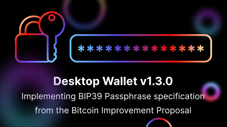 BIP39 Passphrase implementation. To keep giving our users more tools to ...