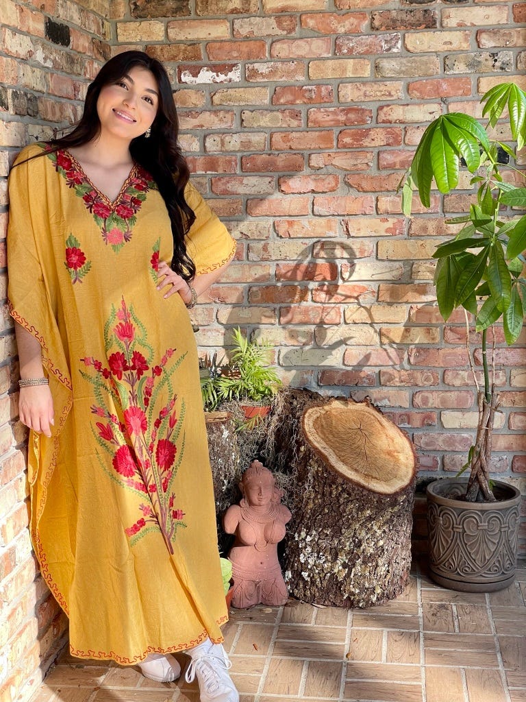 Hosstess Kaftans, Bohemian Goddess Dresses | by Mogul Interiors | Jul ...