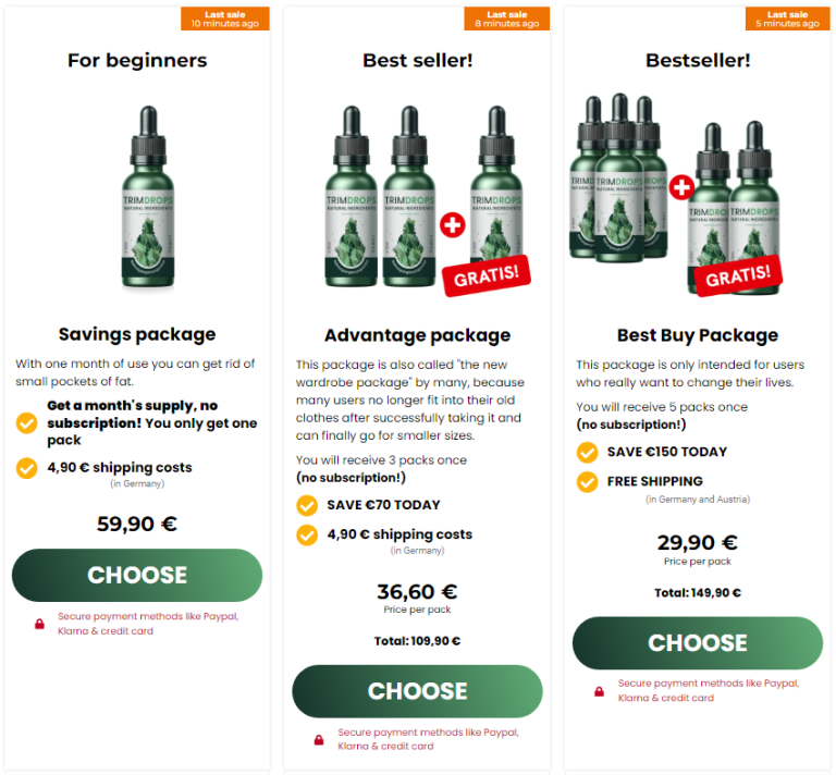 Trimdrops Bestes Produkt Schockierende Ergebnisse! | by Trimdrops ...