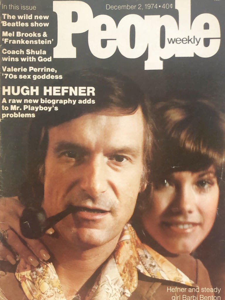 Paige Young. 1974 Part #3 David Shane, Hugh Hefner, Joni Mattis and the Playboy Mansion. | by H ...