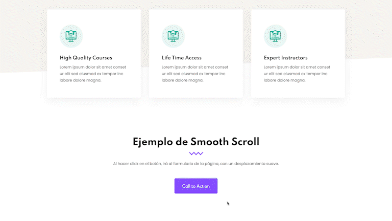 Efecto Smooth Scroll en Landing Pages de HubSpot | by Andrés Saá | Medium | Medium
