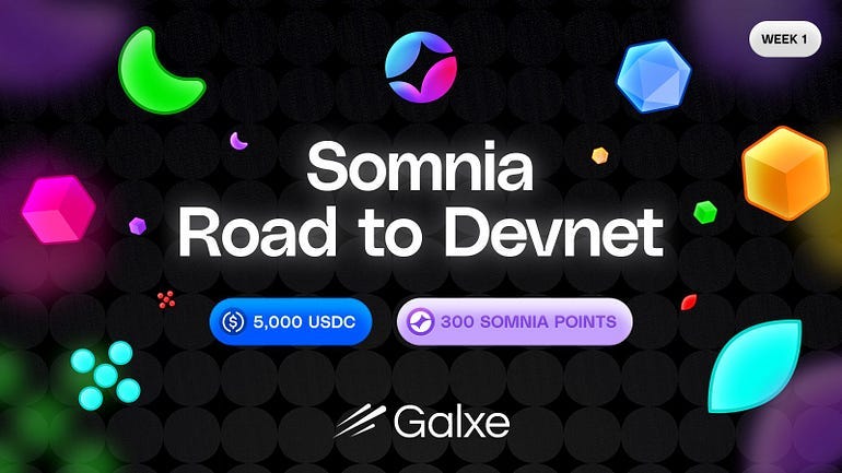 Somnia’s Road to Devnet on Galxe. Somnia’s upcoming Devnet launch is set… | by Sauc Luv | Medium