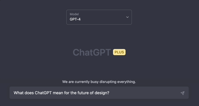 Design in the Age of ChatGPT: Disruption, opportunities, and the ...