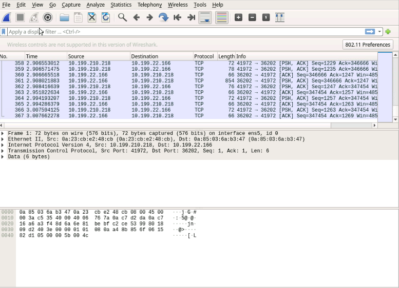 Wireshark — TCP/IP Fundamentals. Task 1 Start a packet capture on the ...