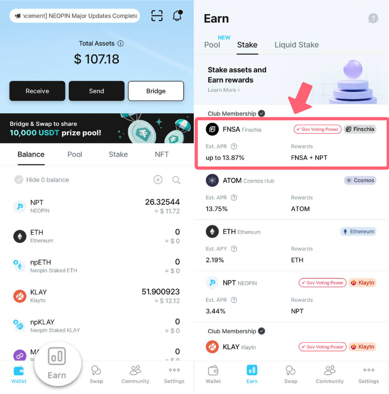 How to Stake FNSA. Discover how to stake Finschia (FNSA)… | by NEOPIN ...