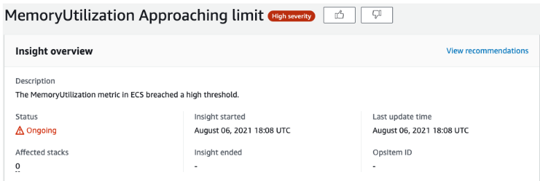 ECS Anomaly Detection with DevOps Guru — PART-3 | by KIRAN K V | Medium