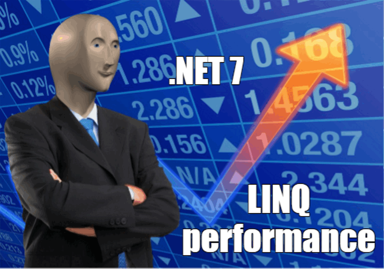 How has LINQ performance enhanced in .NET 7? | by Unicorn Developer | PVS-Studio | Medium