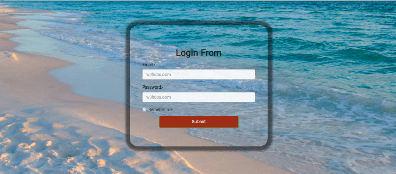 Login Form in bootstrap. Login Form in bootstrap | by w3hubs | Medium