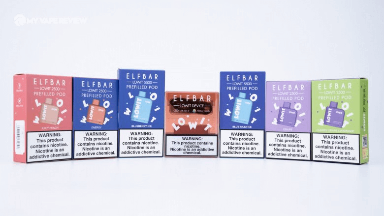 Elf Bar Lowit 2500 & 5500 Disposable Vape Review: Sustainability is the ...