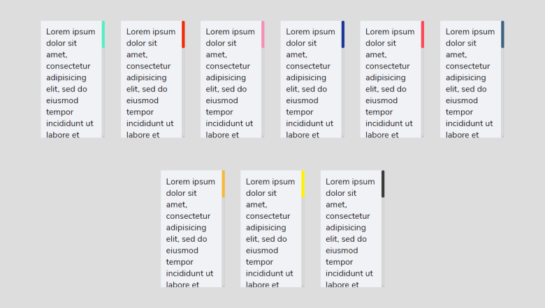 CSS Multiple Colors Scrollbar | W3hubs.com | by w3hubs | Medium