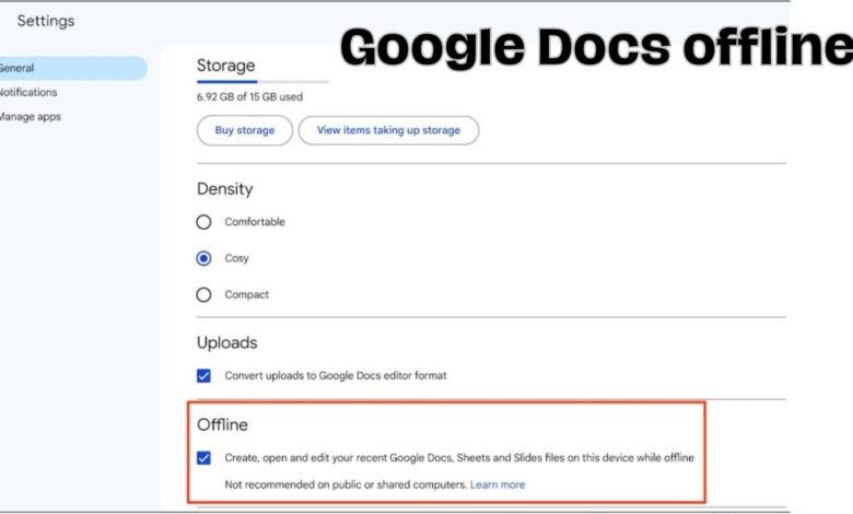 Want to use Google Docs offline? Here is how to set up and use | by ...