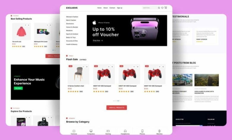 E-commerce Web site Design: HTML, CSS & JS | by ReganThapa | Mar, 2024 | Medium