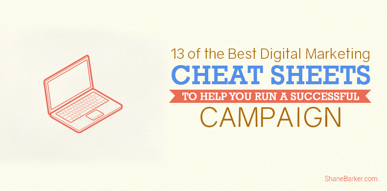 13 of the Best Digital Marketing Cheat Sheets to Help You Run a ...