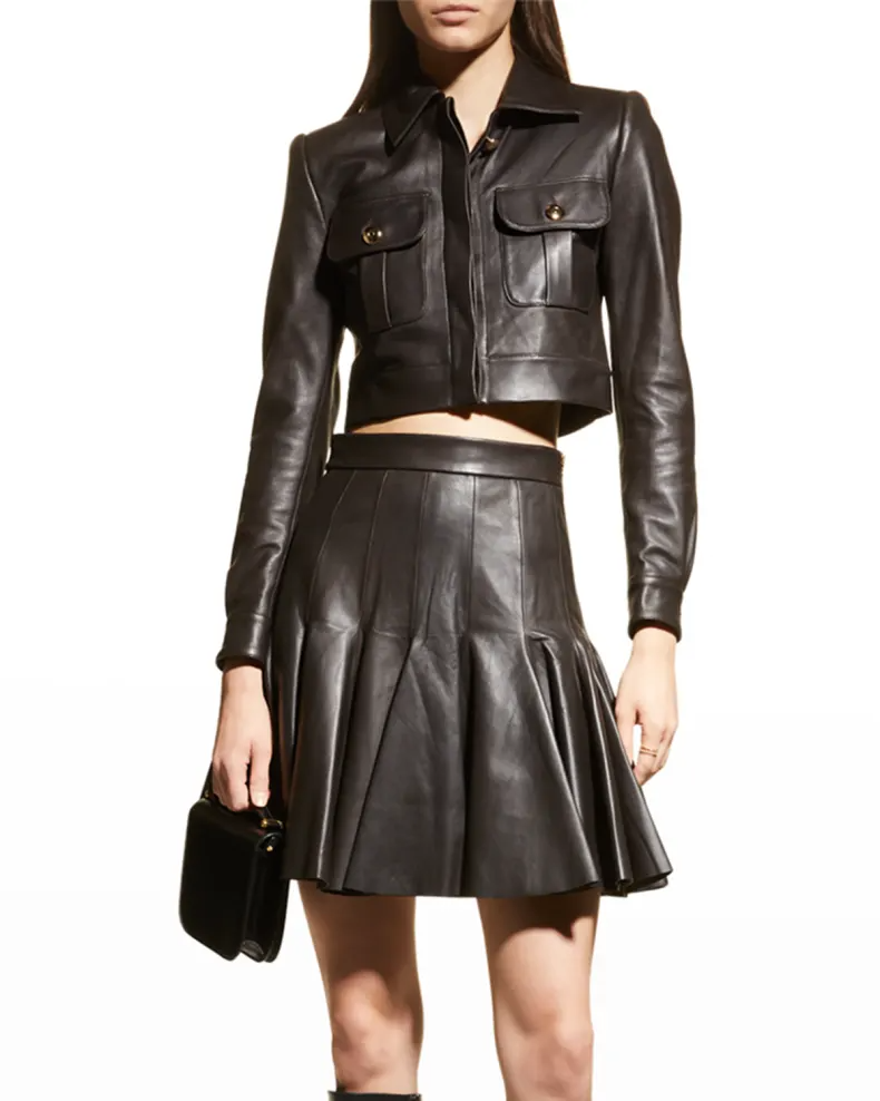 Title: Embracing Timeless Elegance with the SERGIO HUDSON Leather ...