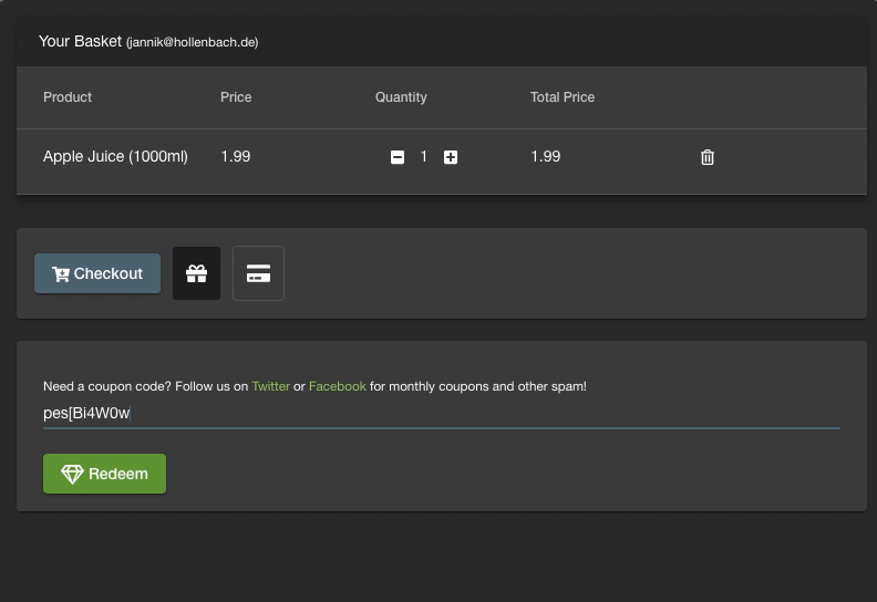 Testing out ModSecurity CRS with OWASP JuiceShop | by Jannik Hollenbach ...