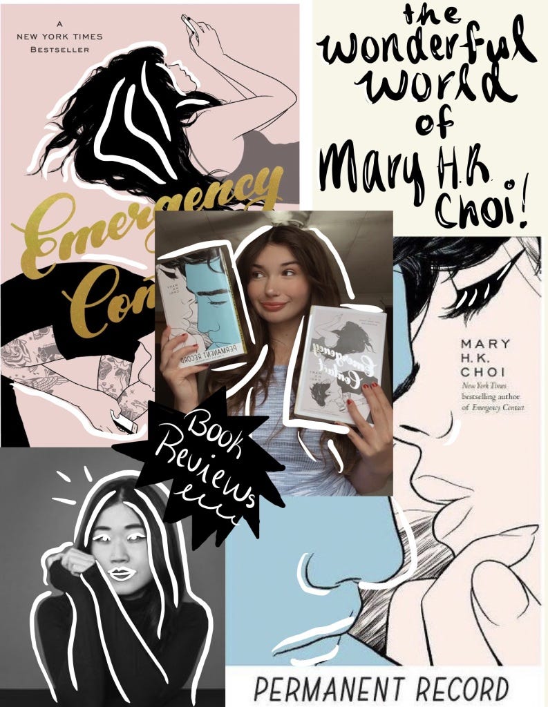 Permanent Record, Emergency Contact, & the Wonderful World of Mary H.K. Choi | by Evan Elizabeth ...