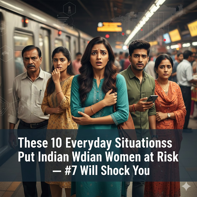 These 10 Everyday Situations Put Indian Women at Risk — #7 Will Shock ...