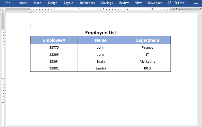 C#/VB.NET: Insert or Read Tables in Word Documents | by Alice Yang | Medium