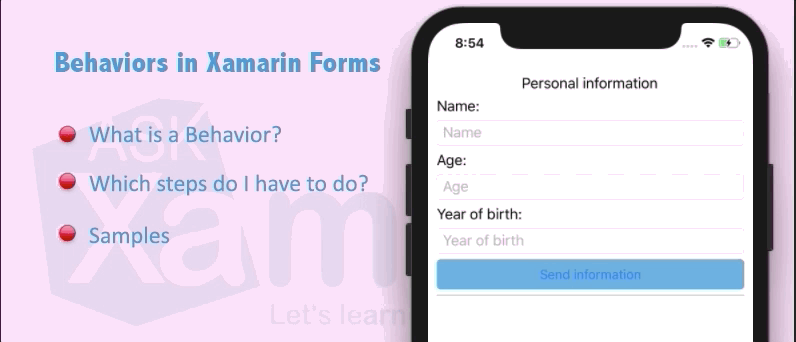 Trabajando con Behaviors en Xamarin Forms | by Leomaris Reyes | Medium