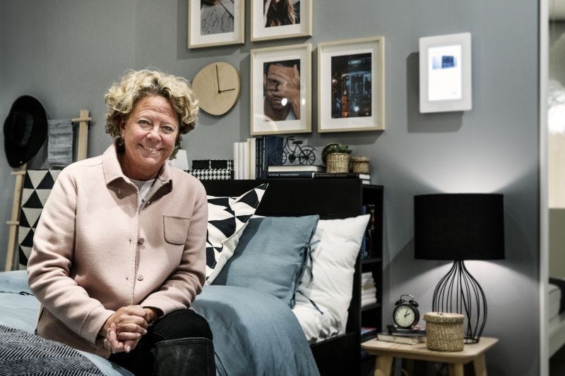 À conversa sobre quartos, cozinhas e casas. Na cama com Helen Duphorn, diretora-geral da IKEA em ...