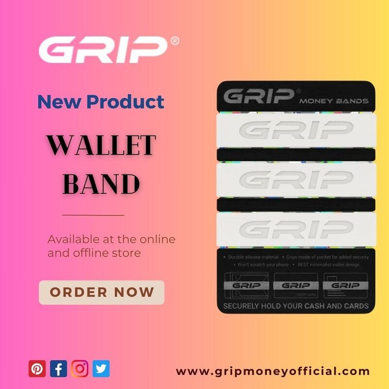 3 Things About Wallet Bands Your Boss Wants to Know | Grip Money ...