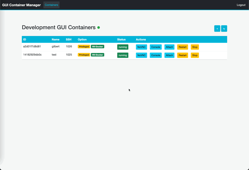 以Django爲後端開發集成式管理的Docker開發環境. 從使用Docker快速建立GUI圖形化的深度學習開發環境這篇文章之後，我們自己土 ...