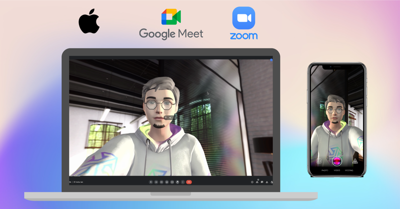 How to Attend Meetings as a 3D Avatar with a Realistic Character ...
