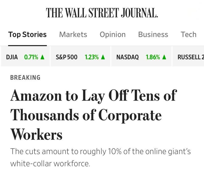 Amazon Just Laid Off 30,000 People Despite $60B in Profits. Here’s What ...