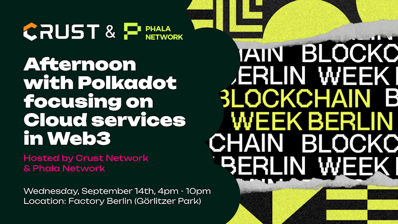 Crust goes Berlin!. After the Crust team joined the Berlin… | by Crust Network | CrustNetwork ...