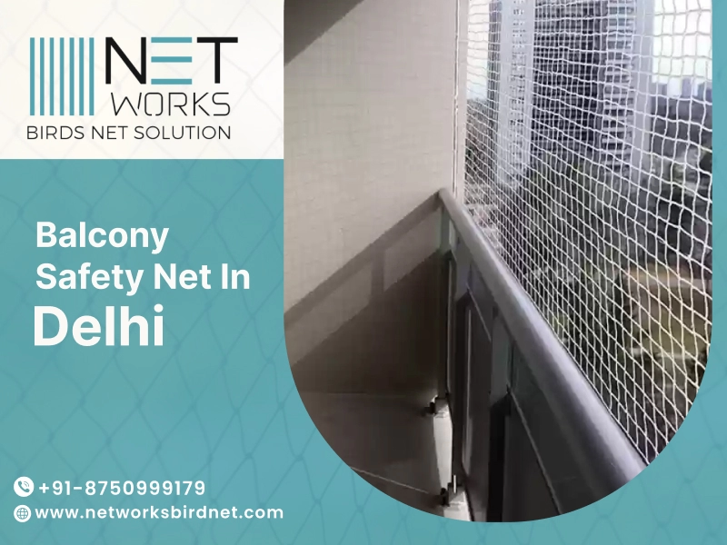 Balcony Safety Nets Installation in Delhi by Networks Birds Net | by ...