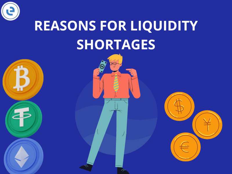 Reasons for Liquidity Shortages. The lack of liquidity is a problem for ...
