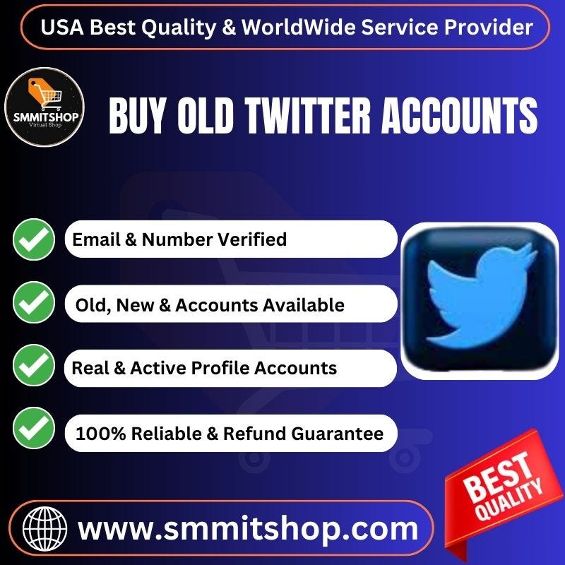 Buy Old Twitter Accounts. Buy Old Twitter Accounts | by Buy Old Gmail ...