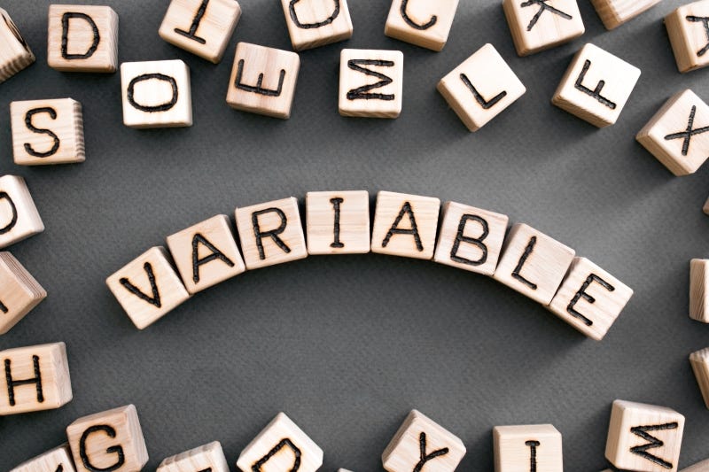 Variables. The Building Blocks of Programming. | by Caleb Breuner | Medium