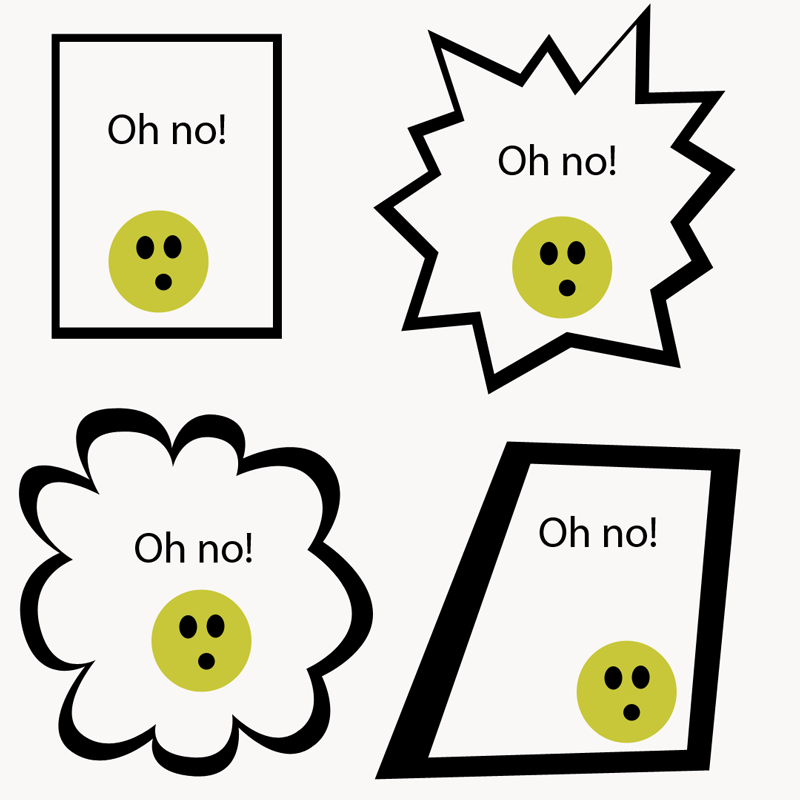 Comic’s Panel Shapes. Panel shapes can be used to create a… | by J ...