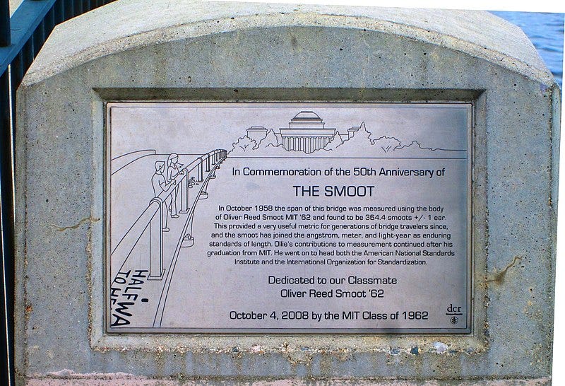 How Long Is a Smoot?. It’s as long as a smoot stick! | by John Welford ...