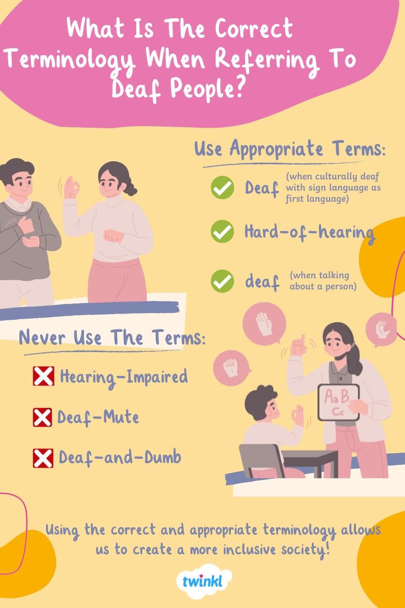 Celebrate Deaf Awareness Month with Twinkl’s SASL Resources | by C ...