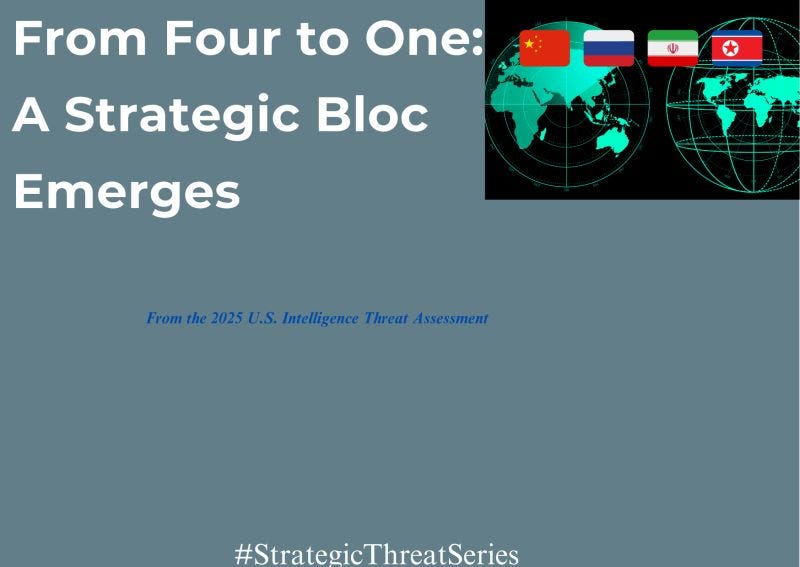 𝗙𝗿𝗼𝗺 𝗙𝗼𝘂𝗿 𝘁𝗼 𝗢𝗻𝗲: 𝗧𝗵𝗲 𝗥𝗶𝘀𝗲 𝗼𝗳 𝘁𝗵𝗲 𝗔𝗻𝘁𝗶-𝗨.𝗦. 𝗦𝘁𝗿𝗮𝘁𝗲𝗴𝗶𝗰 𝗕𝗹𝗼𝗰 | by Sami Almaddan | Apr, 2025 | Medium