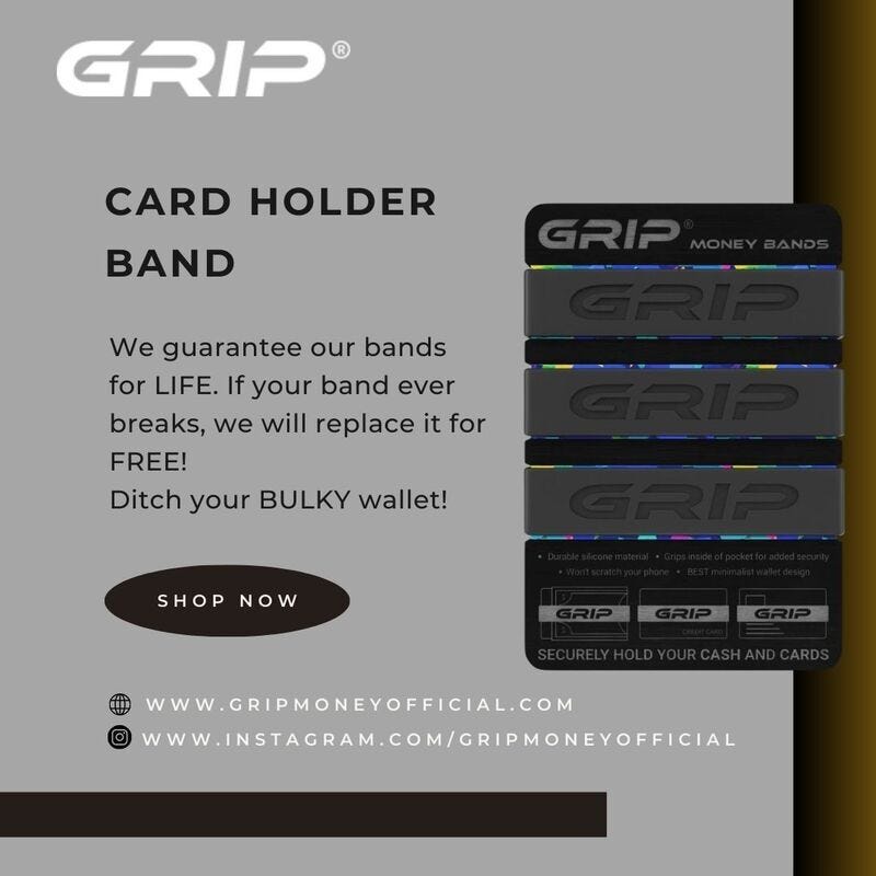 5 Best Card Holder Bands presented On The Market | Grip Money Official ...