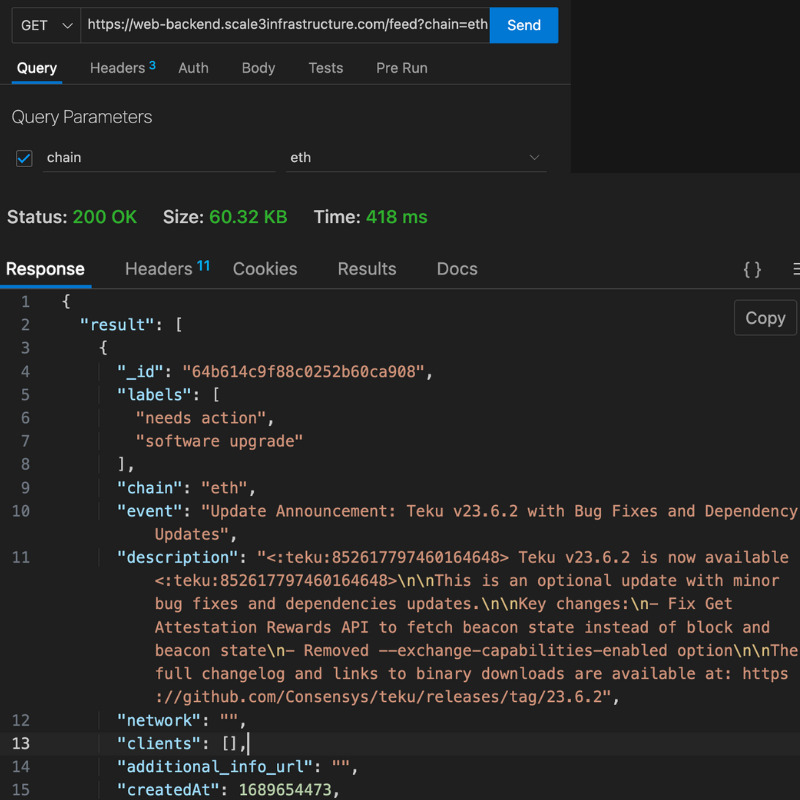 Introducing Blockchain Intelligence APIs | by Scale3 | Scale3 | Medium