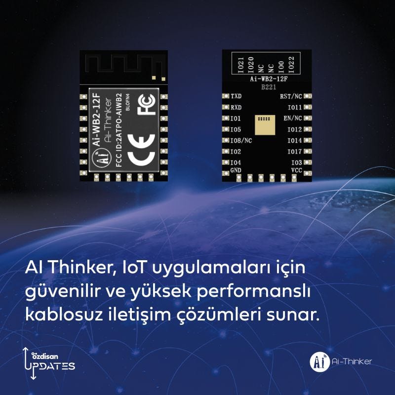 Find Ai-Thinker module from Turkey Özdisan Elektronik A.Ş.-IoT | by Tara Qiu(Ai-Thinker) | Medium