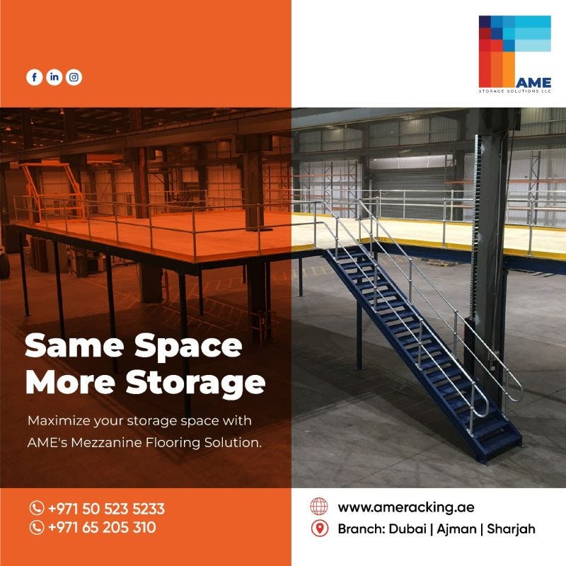Ame Racking: Transforming Warehousing Dynamics in the UAE | by ...