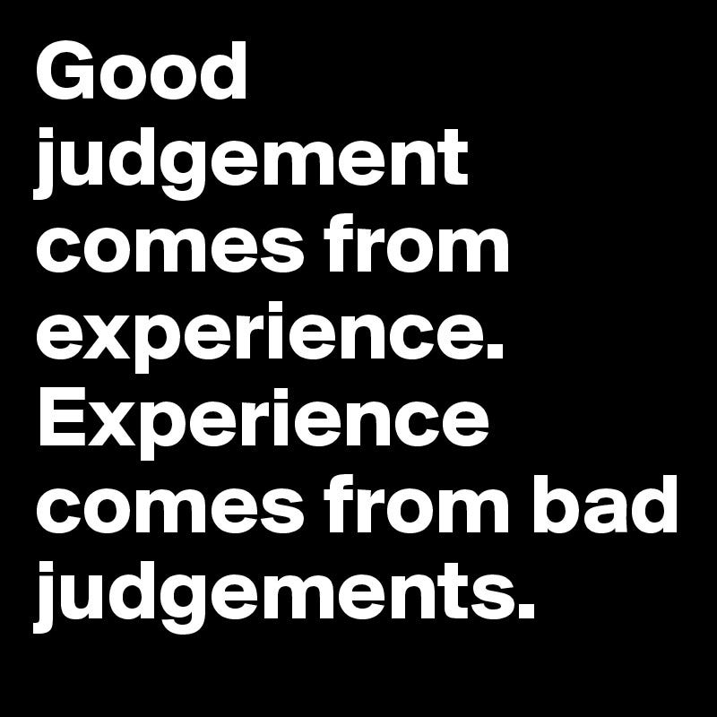 JUDGE AND JUDGE NOT. The attitude and behavior towards… | by Mosope Eunice | Medium