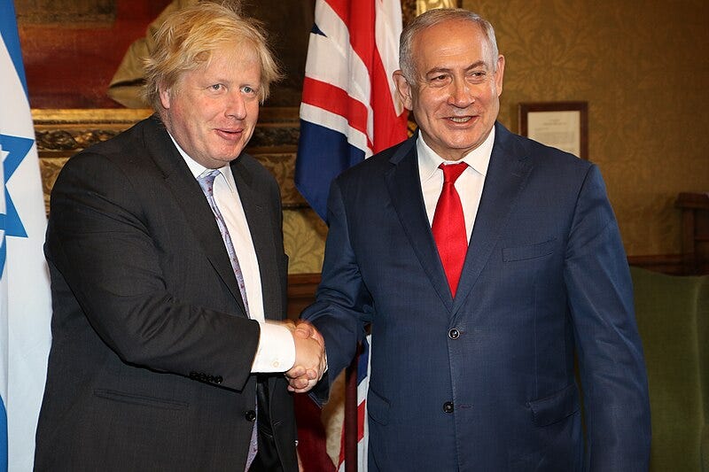 Boris Johnson Claims Netanyahu Installed Listening Devices in His ...