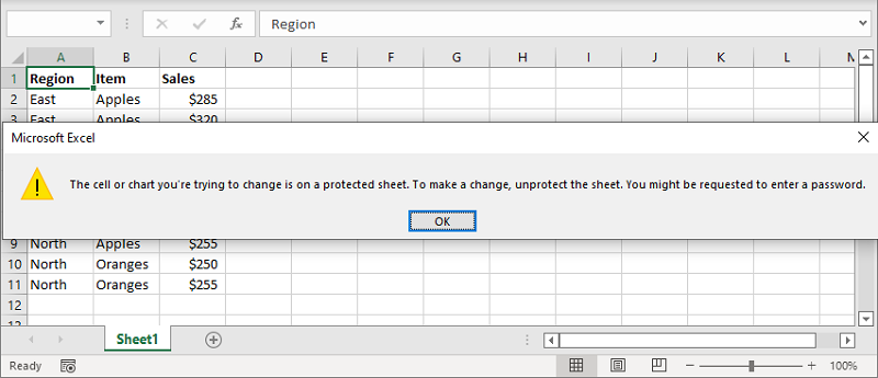C# Lock Excel Cells to Prevent Editing | by Alice Yang | Medium