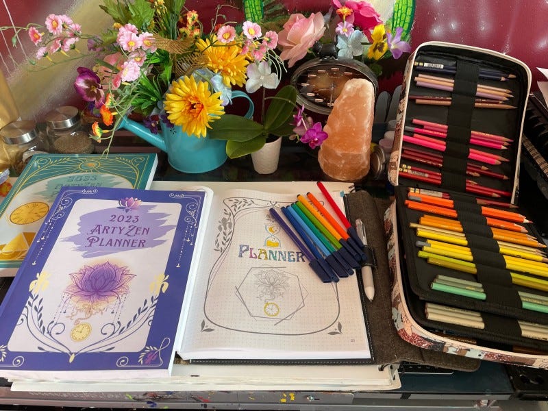 Journalling With Many Muses by Cat Bou | Seven Inspiration Muses