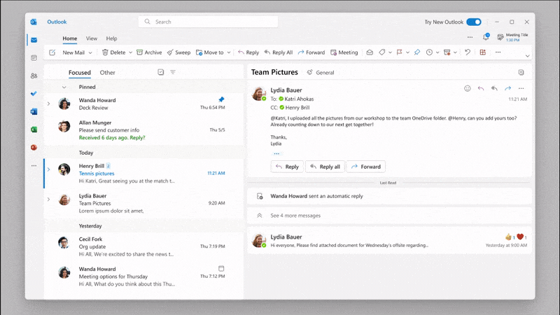 Redefining Productivity. Our design journey to redefine Outlook… | by ...