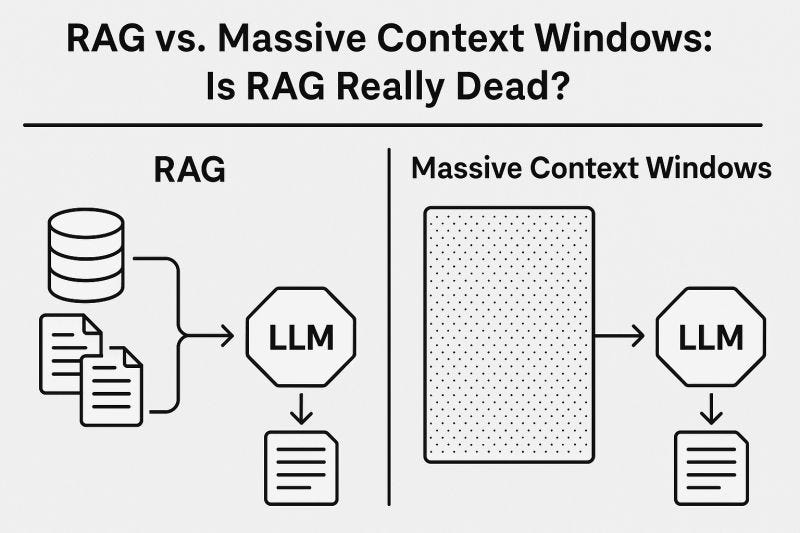 RAG vs. Massive Context Windows: Is Retrieval-Augmented Generation Really Obsolete? | by Mustafa ...