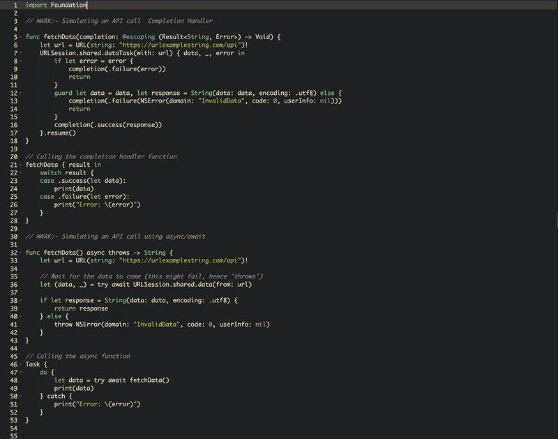 𝐀 𝐋𝐢𝐭𝐭𝐥𝐞 𝐆𝐢𝐬𝐭 𝐨𝐧 𝐒𝐰𝐢𝐟𝐭’𝐬 𝐚𝐬𝐲𝐧𝐜/𝐚𝐰𝐚𝐢𝐭: Writing simpler and more readable ...