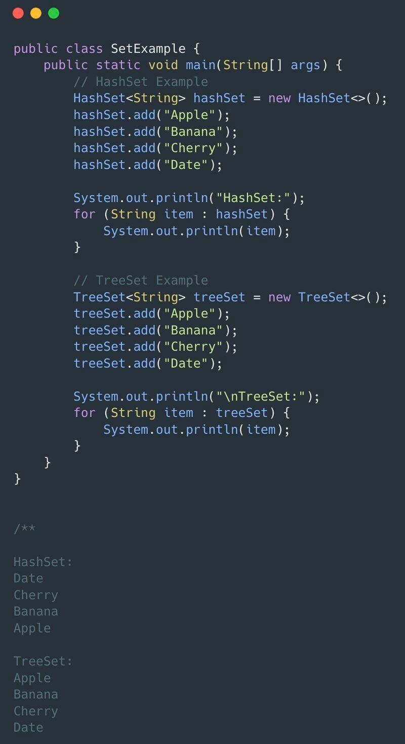 What Is The Difference Between Hashset And Treeset — Java Interview Question By Suraj Mishra
